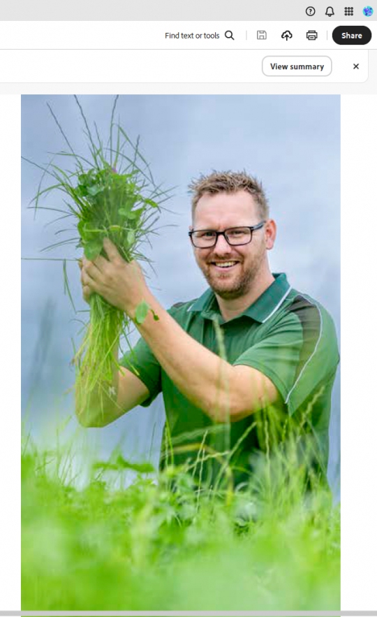 Melkveehouder Sander Hazenberg deelt zijn ervaring met High Sugar Grass ...